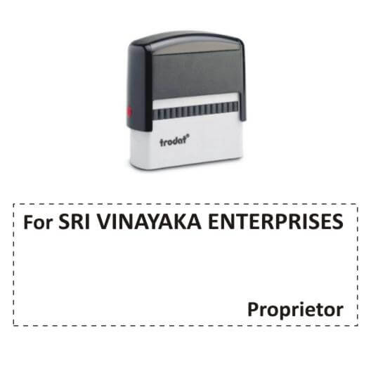 Proprietor / Director Stamps - Online Rubber Stamps India