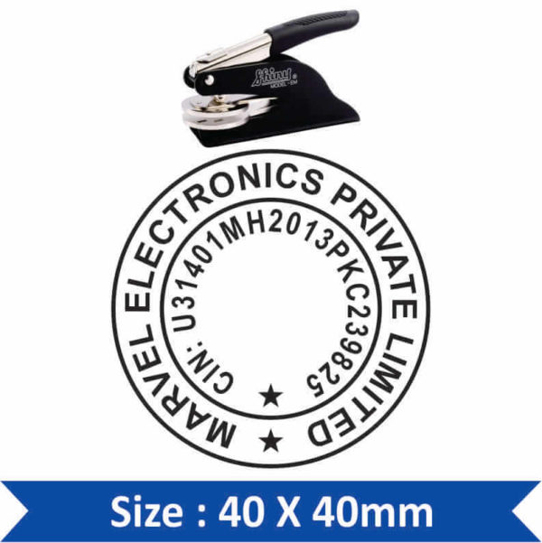 Shiny Embossing Seal | Stampmart