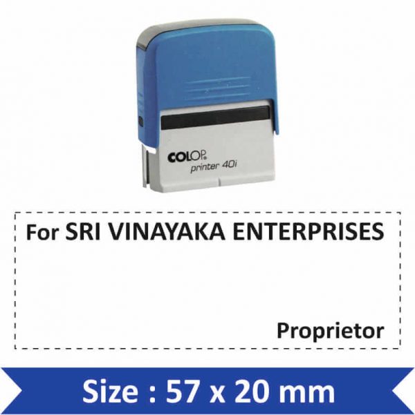 Colop Self Inking Stamps - Stampmart