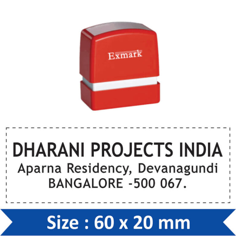 Exmark Pre Inked Stamps | Stampmart