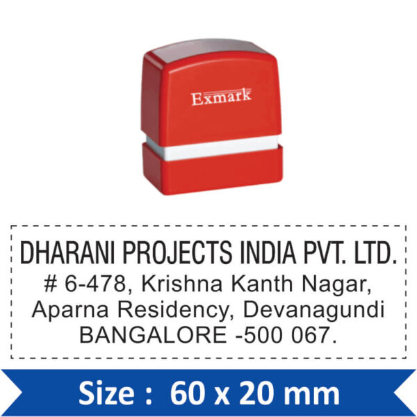 Exmark Pre Inked Stamps | Stampmart