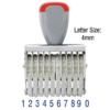 Regular Number Stamps | Stampmart
