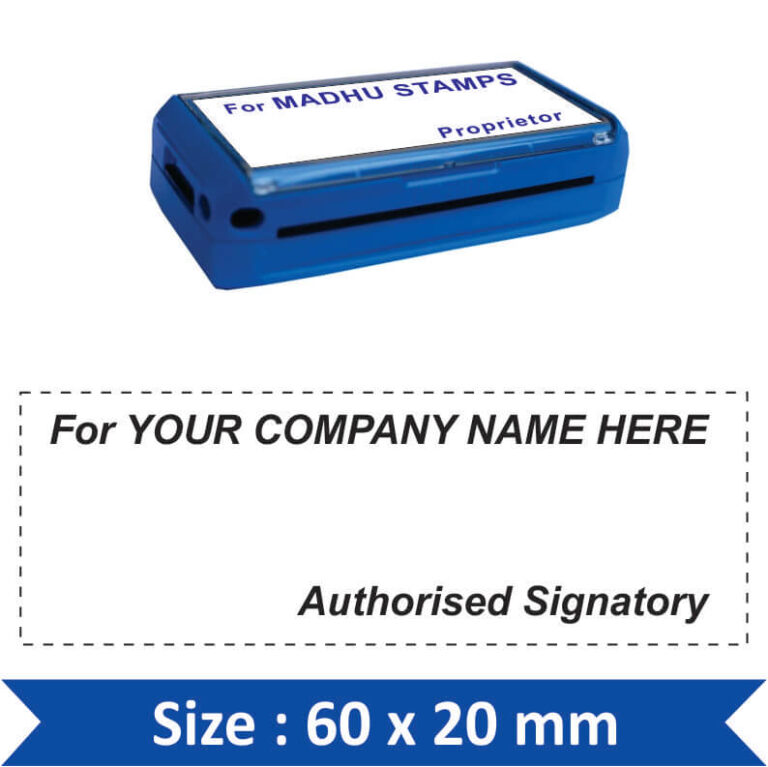 Colop Authorised Signatory Stamp | Stampmart